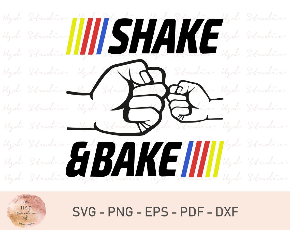 Shake and Bake Svg Fist Bump Svg Best Friend's Svg - Etsy