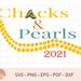 Chuck and Pearls Svg, Chuck Svg, Pearls Svg, Shirt Design, Gift Design ...