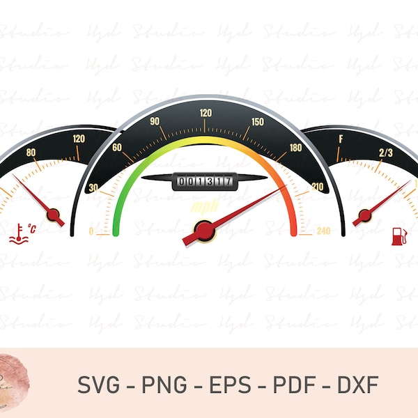 Speedometer Icon - Etsy