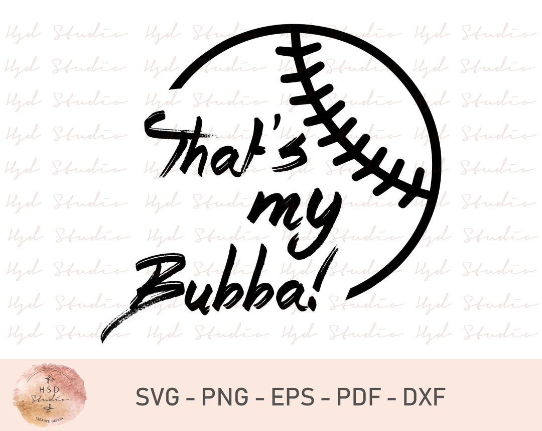 Baseball SVG, That's My Bubba Biggest Fan Svg, Brother Biggest Fan ...