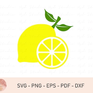Lemon Svg, Lemon Slice Svg, Fruit Svg, Easy Peasy Lemon Squeezy Svg ...