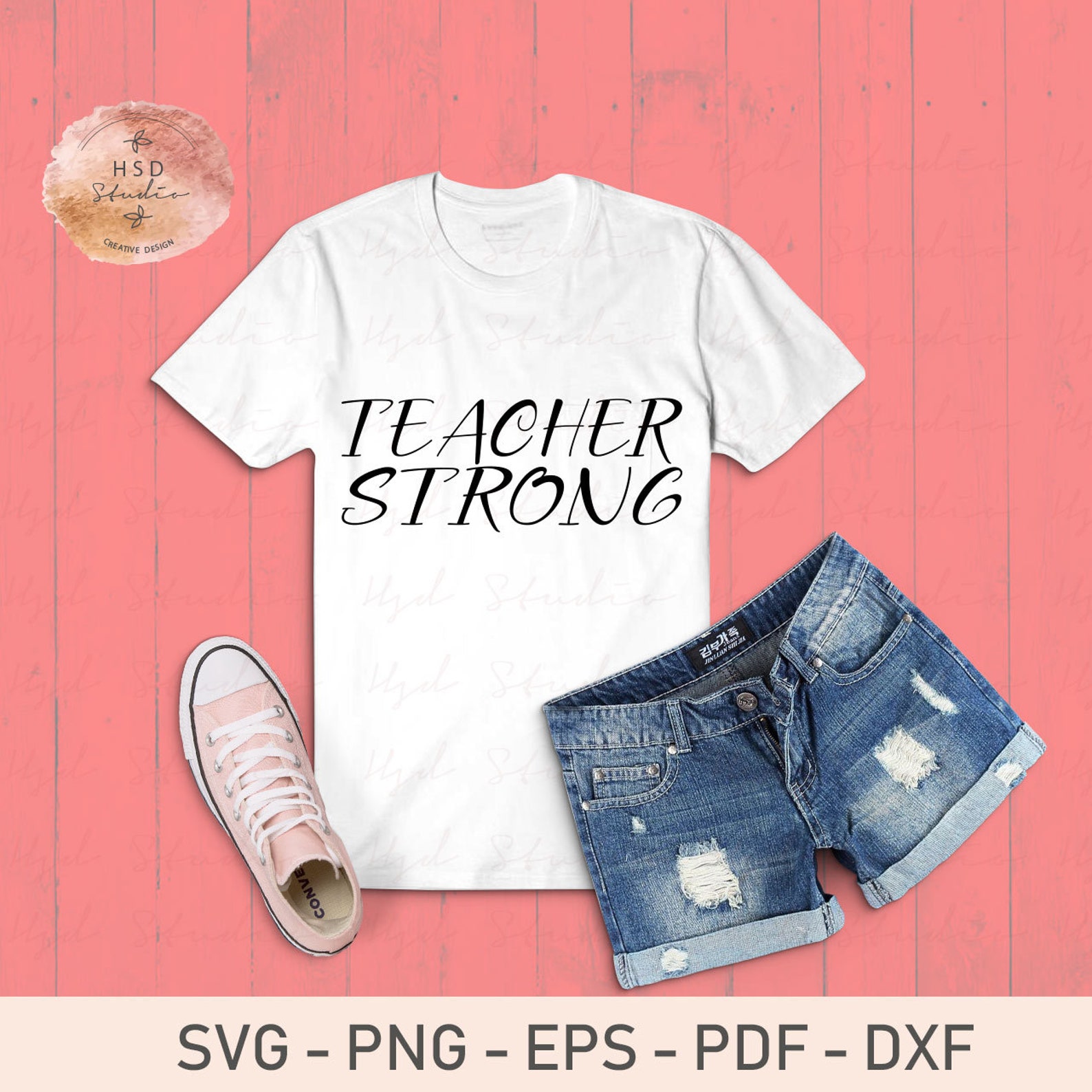 Teacher Strong Svg Strong Svg Teach Svg Strong Teachers | Etsy