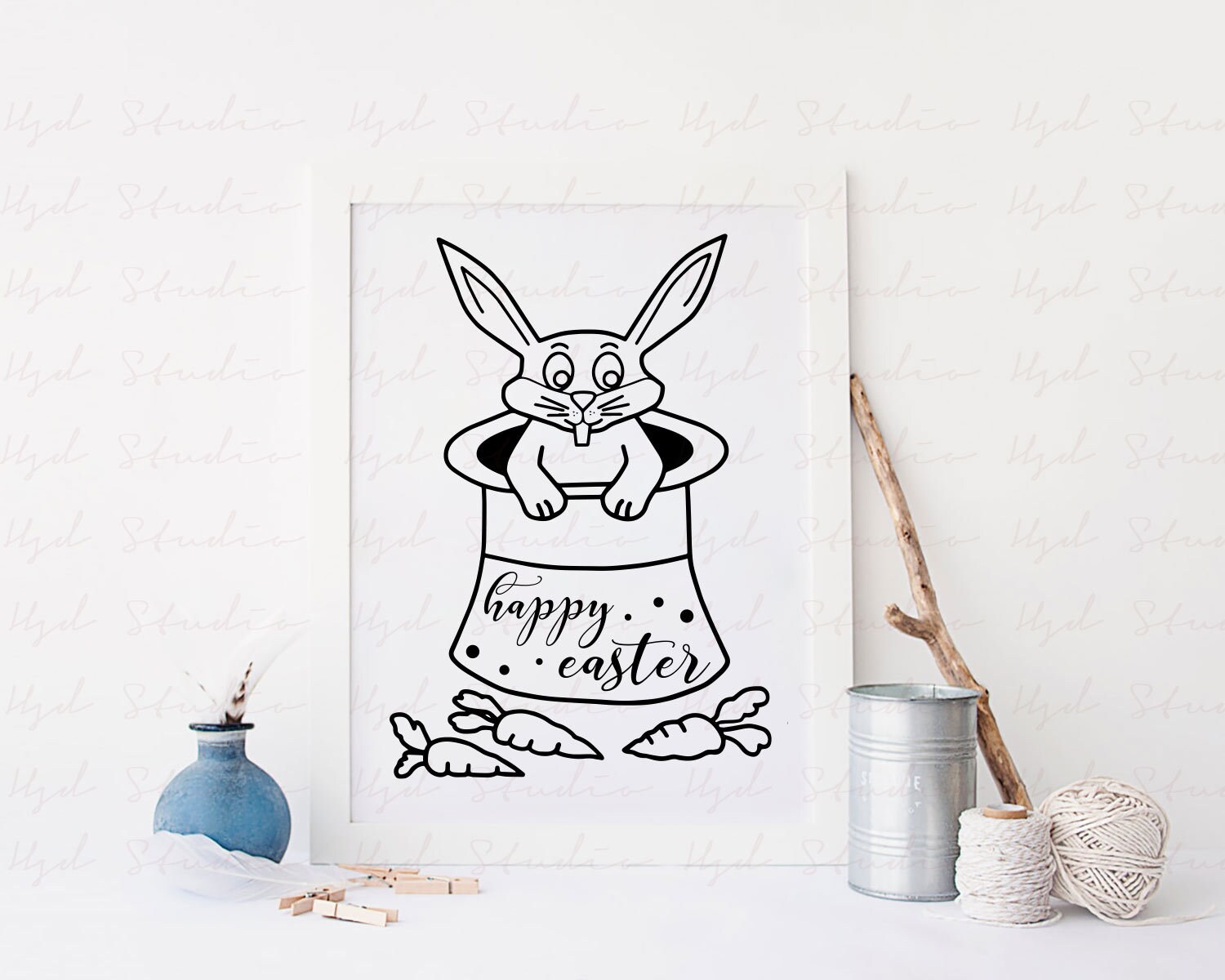 Happy Easter SVG Easter Cut File for Cricut Silhouette - Etsy