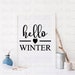 Winter Svg, Hello Winter Svg, Winter Quote Svg, Winter Sayings ...
