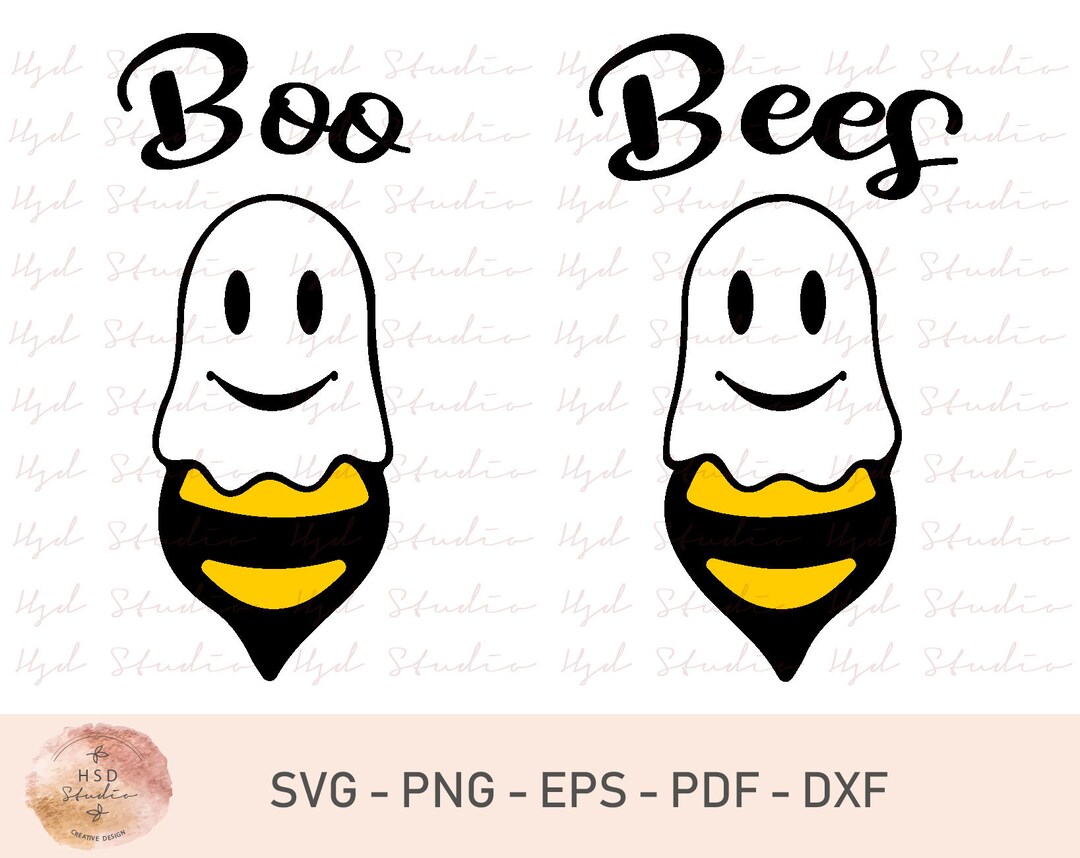 Boobees SVG, Halloween Svg, Boo SVG, Ghost SVG, Boo Bees Svg, Funny ...