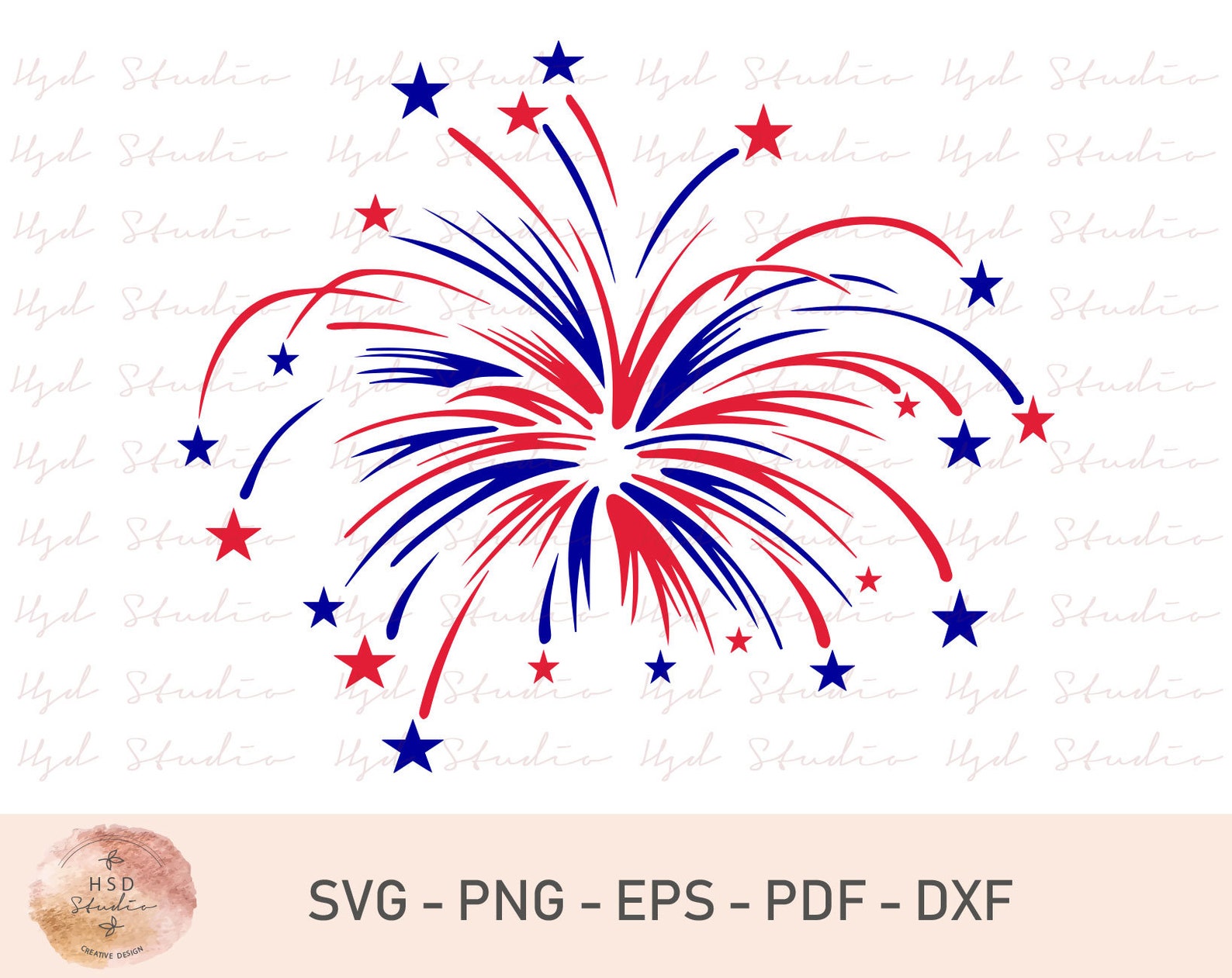 Fireworks 4th of July Svg Fireworks Svg USA Firework America - Etsy
