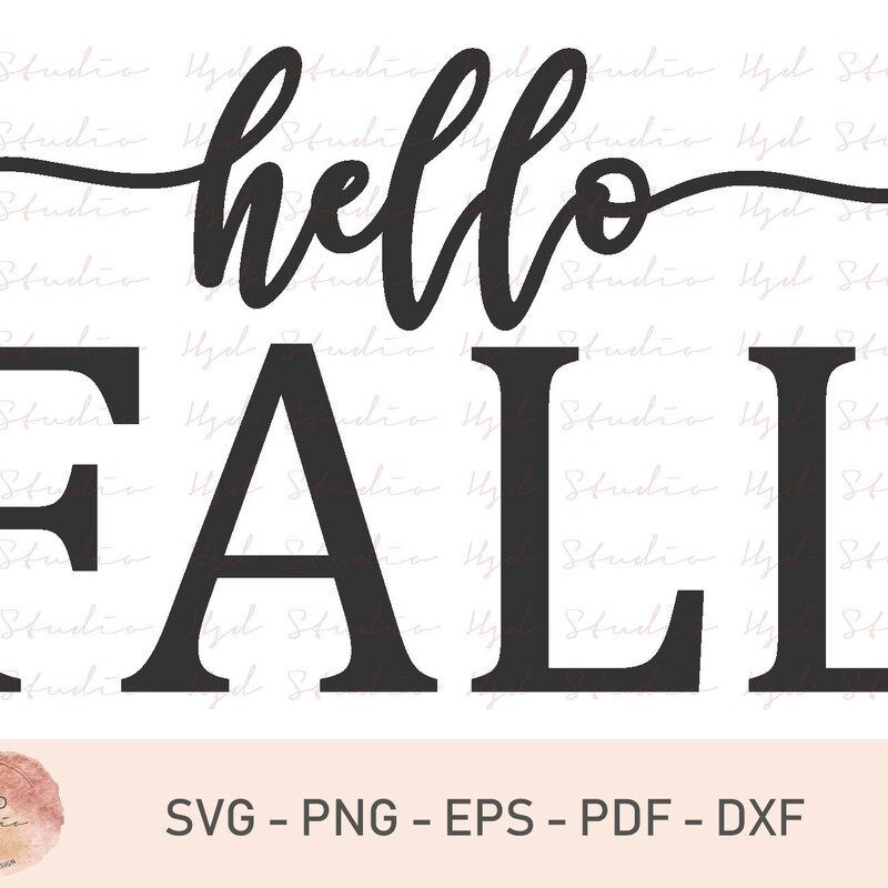 Hello Fall Svg - Etsy