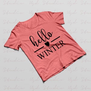 Winter Svg, Hello Winter Svg, Winter Quote Svg, Winter Sayings ...