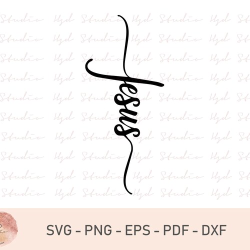 Jesus Cross Svg INSTANT DOWNLOAD Cut File Jesus Cross - Etsy