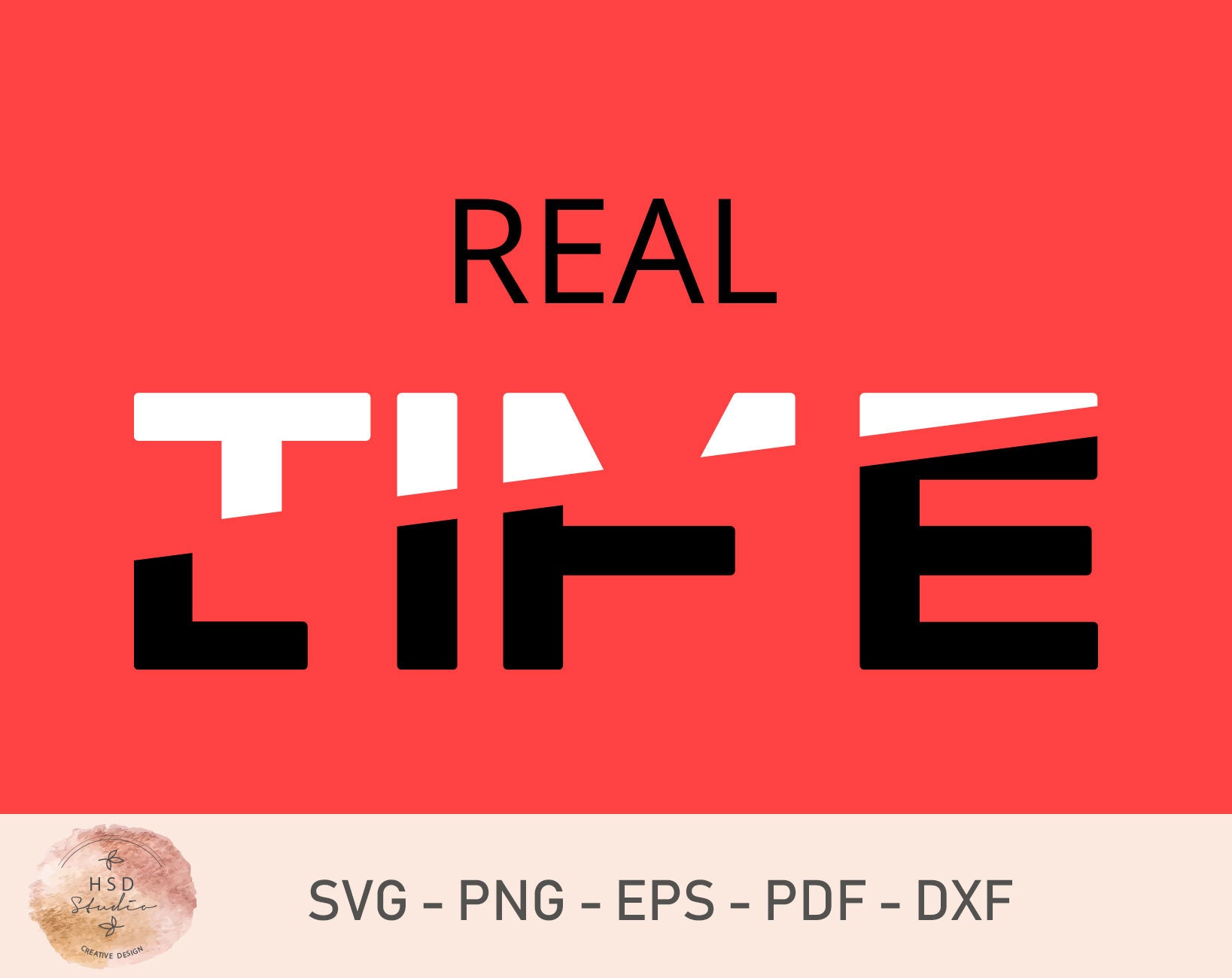 Real Time Life Svg Real Time Svg Real Life Svg Instant | Etsy