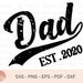 Dad Est. 2020, Vintage New Dad T-shirt, Fathers Day Gifts, Father's Day ...