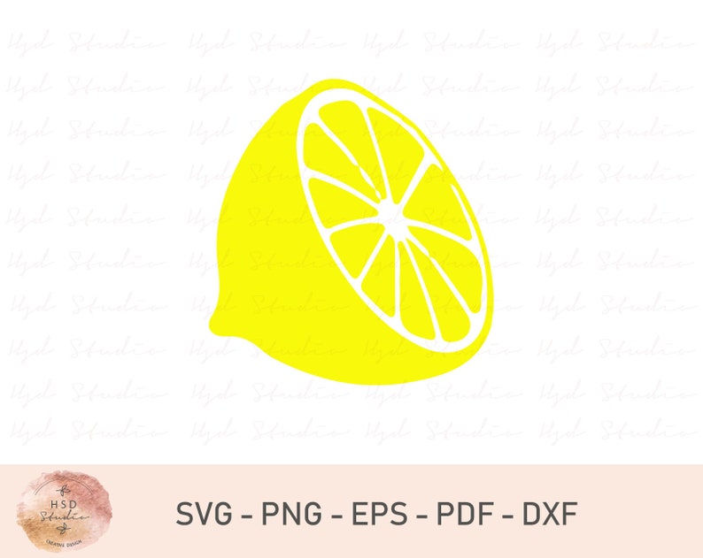 Lemon Svg Lemon Slice Svg Fruit Svg Easy Peasy Lemon - Etsy