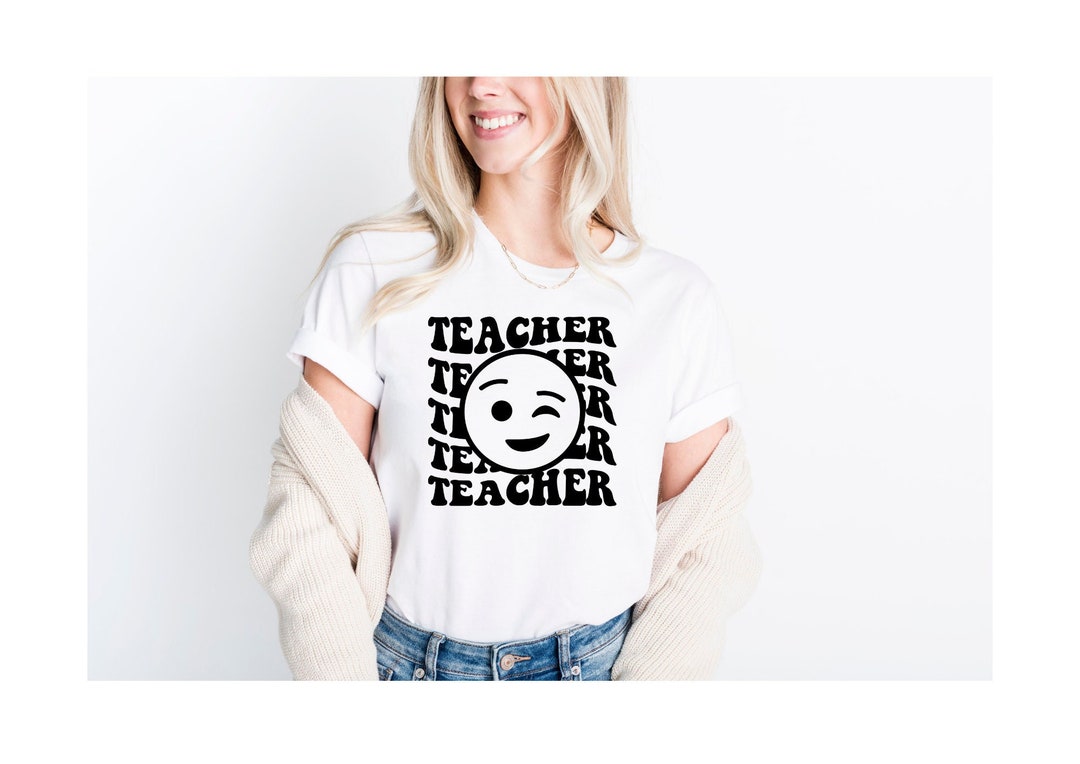 Teacher Svg, Smiley Face Svg, Educator Svg, Back to School Svg ...