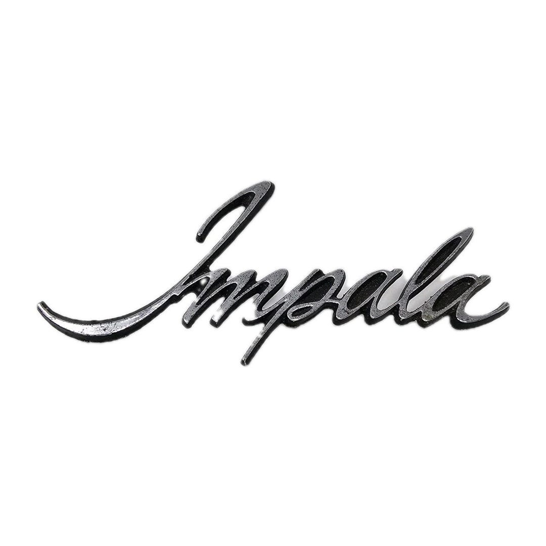 Chevrolet 1971-73 Chevy Impala Script Roof Panel Emblem #9837199 GM ...