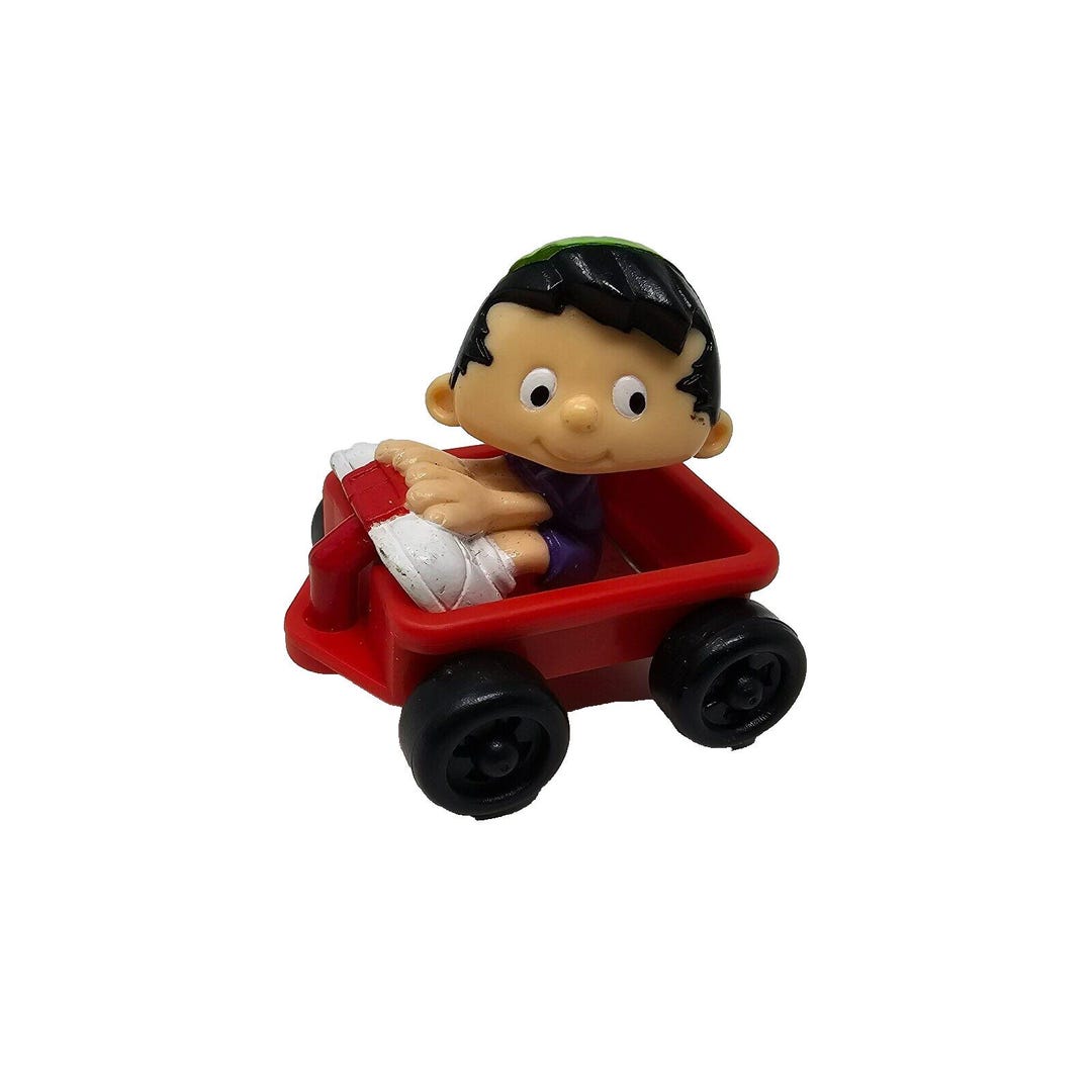 Mcdonald's Vintage 1994 Bobby's World Red Wagon Happy Meal Toy - Etsy