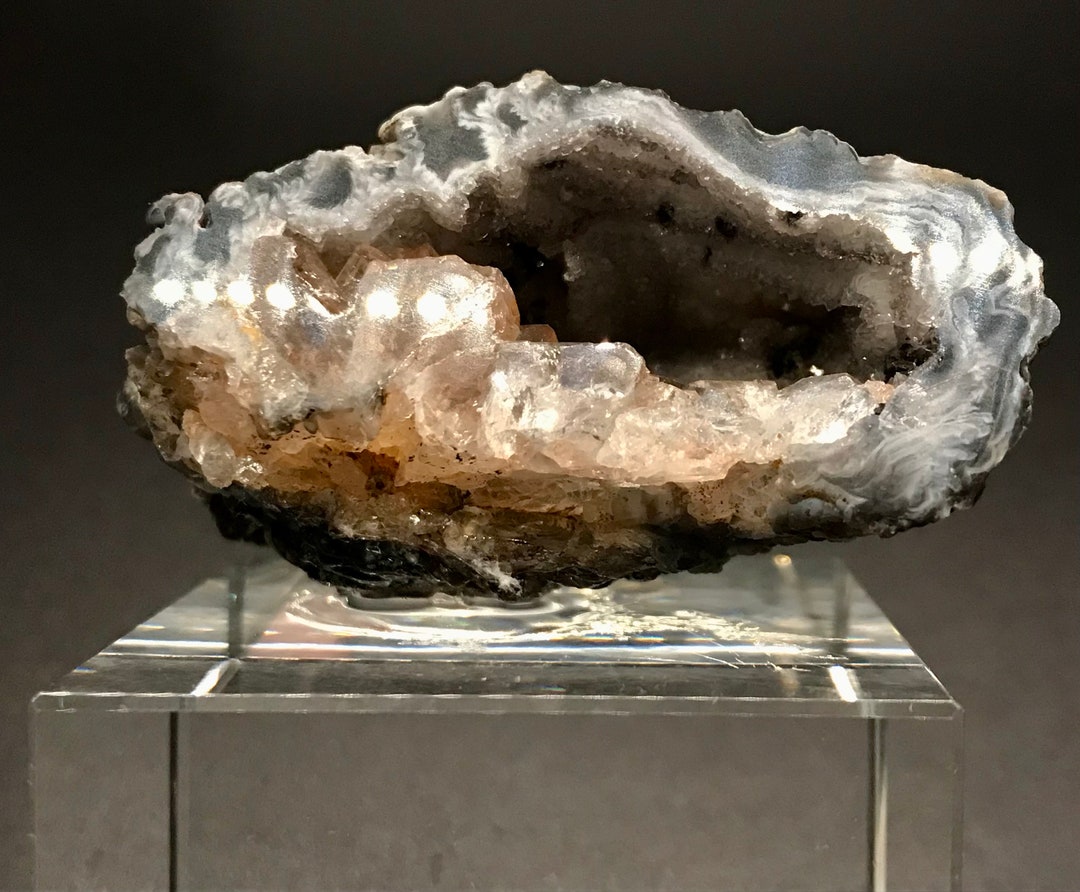 GEODE Sedimentary Rock Collectible Home Office Decor - Etsy