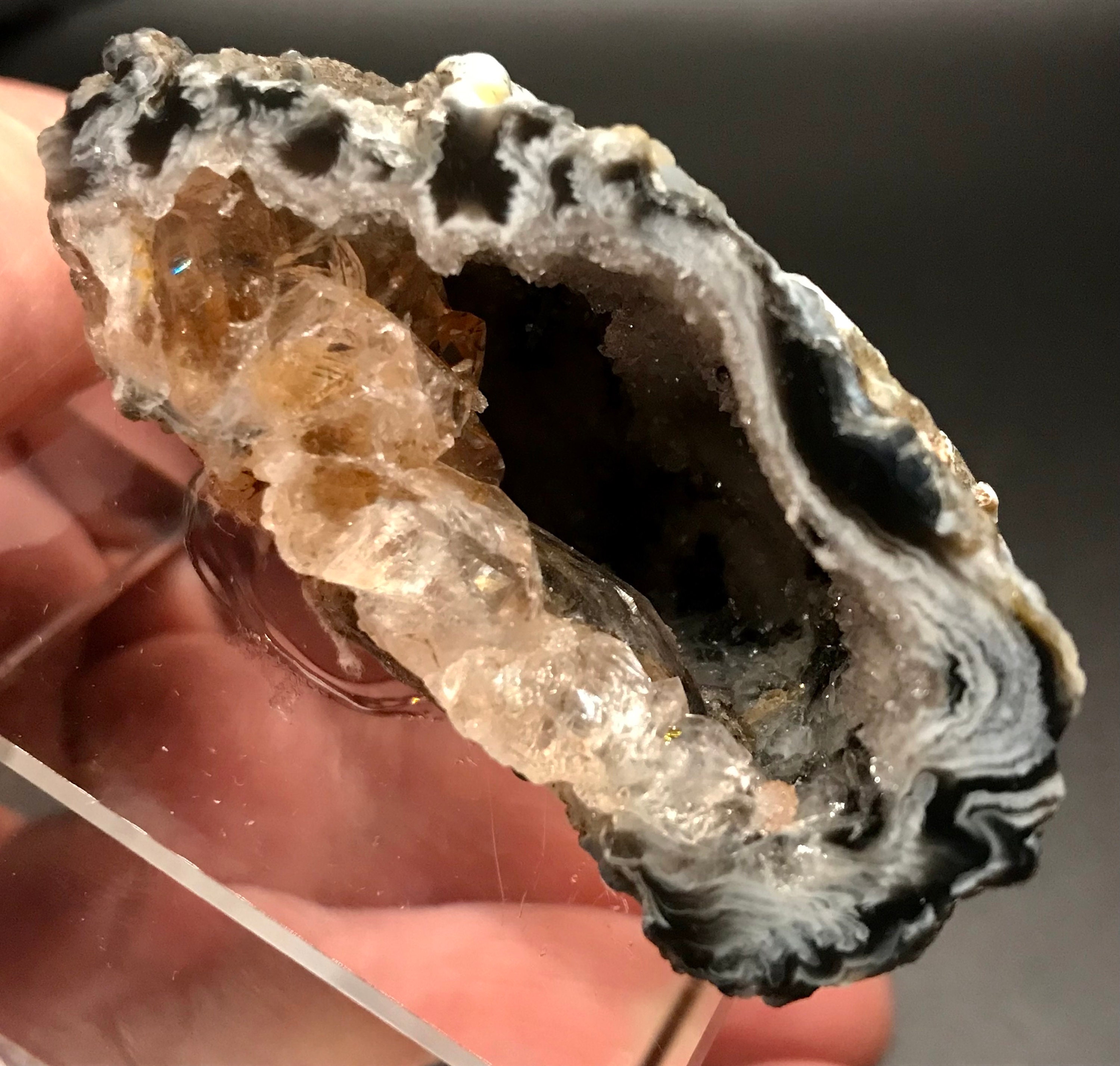 GEODE Sedimentary Rock Collectible Home Office Decor - Etsy