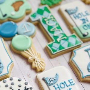 Hole in One Royal Icing Cookies - Etsy