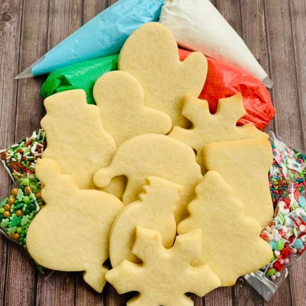 Undecorated Sugar Cookies - Etsy