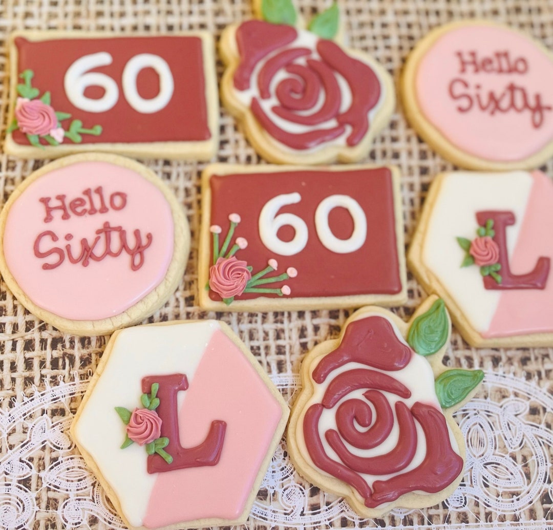 Rose/floral 60th Birthday - Etsy