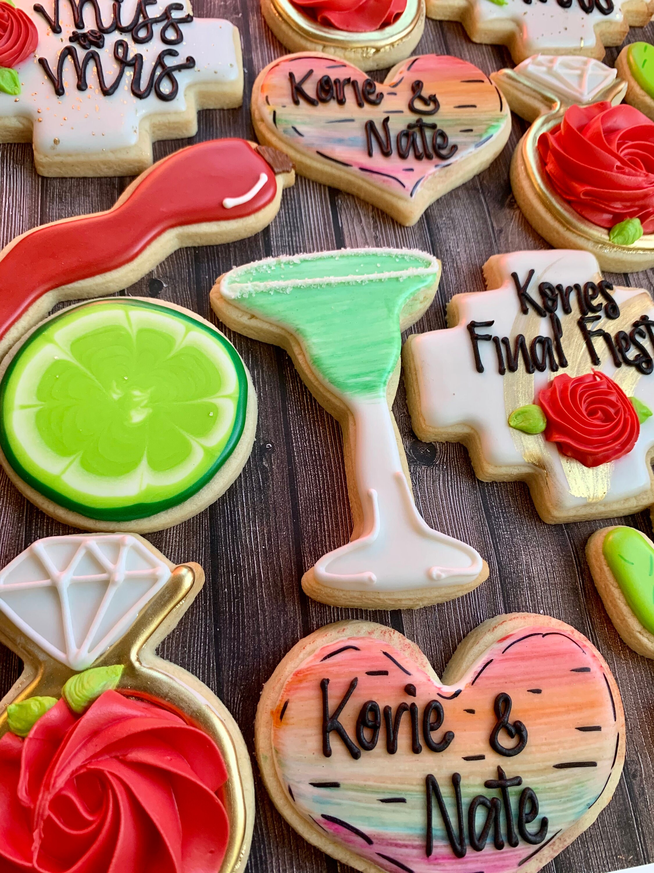 Fiesta Royal Icing Cookies - Etsy