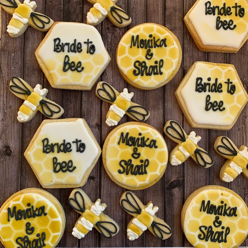 Bee Cookies - Etsy