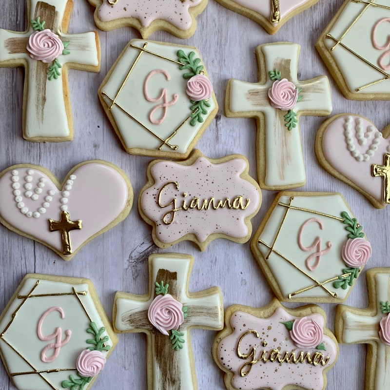 Communion Cookies - Etsy