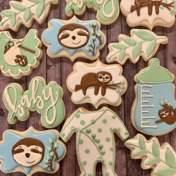 Sloth Baby Shower - Etsy