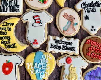 Library Cookies Book Club One Dozen - Etsy