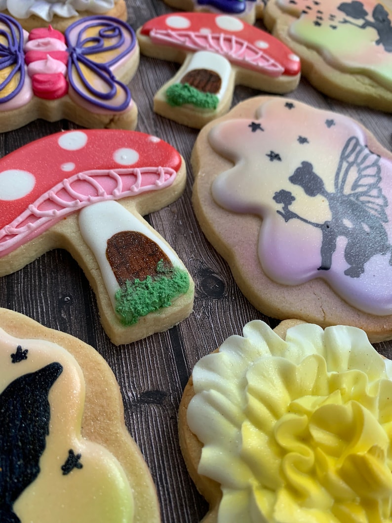 Fairy Birthday Cookies - Etsy