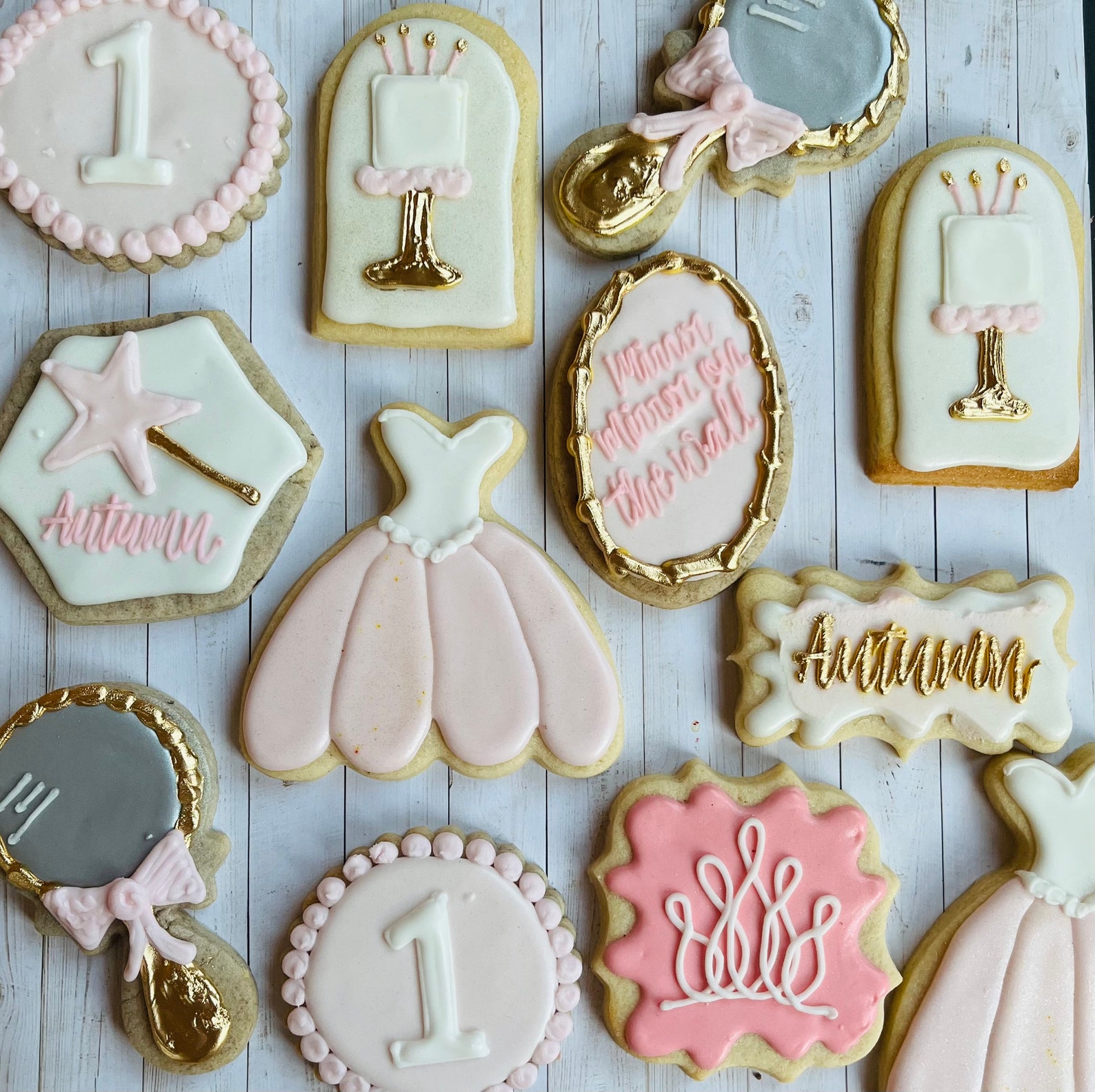 Princess Birthday Royal Icing Cookies - Etsy