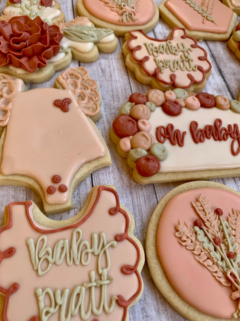 Boho Baby Shower Cookies 2 - Etsy