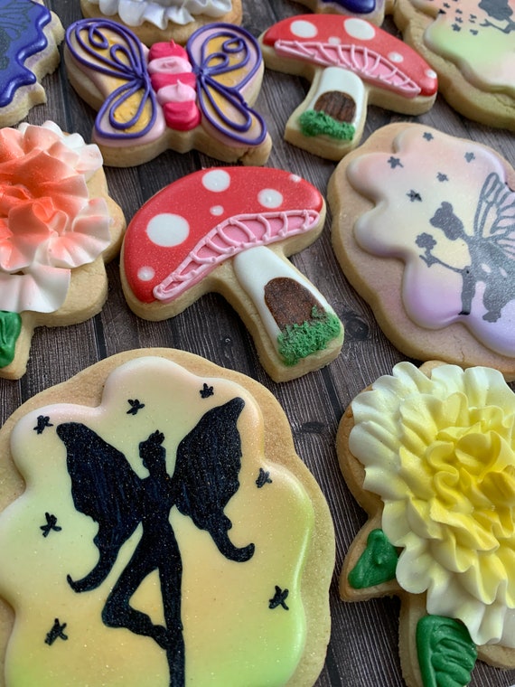 Fairy Birthday Cookies - Etsy