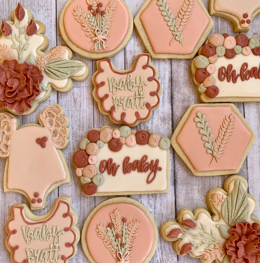 Boho Baby Shower Cookies 2 - Etsy