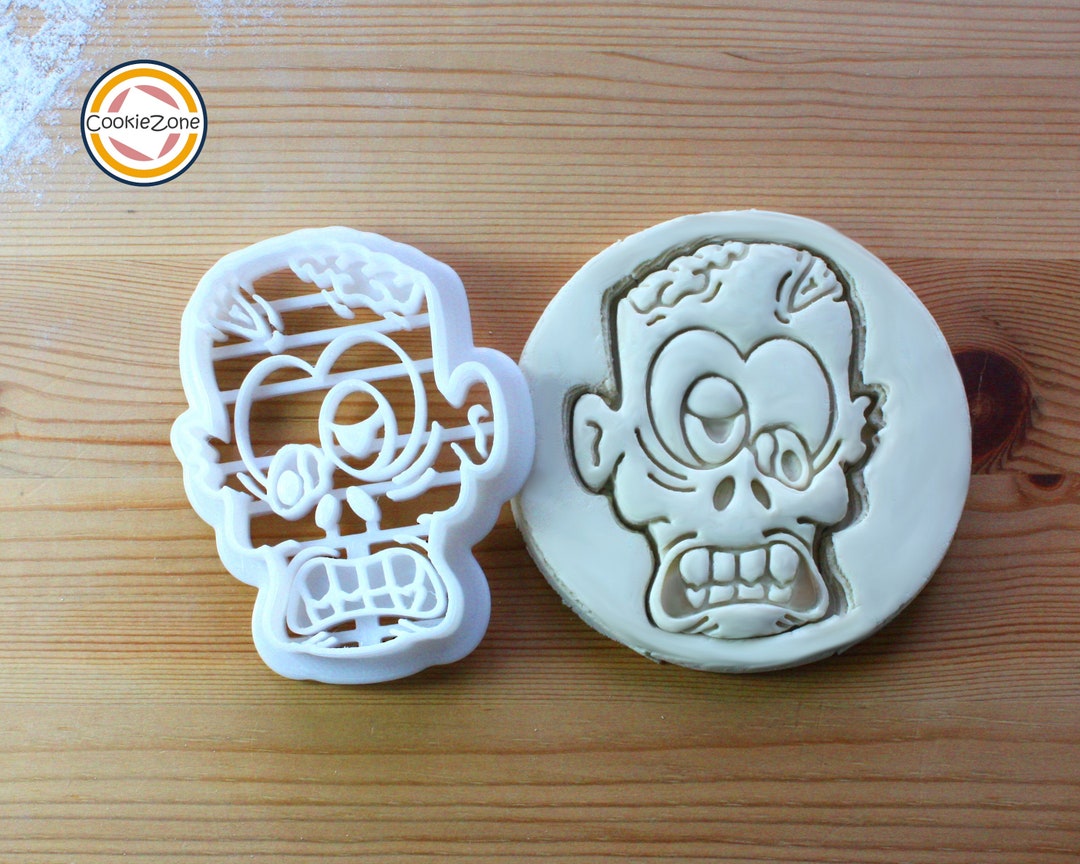Zombie Head Cookie Cutter - Etsy