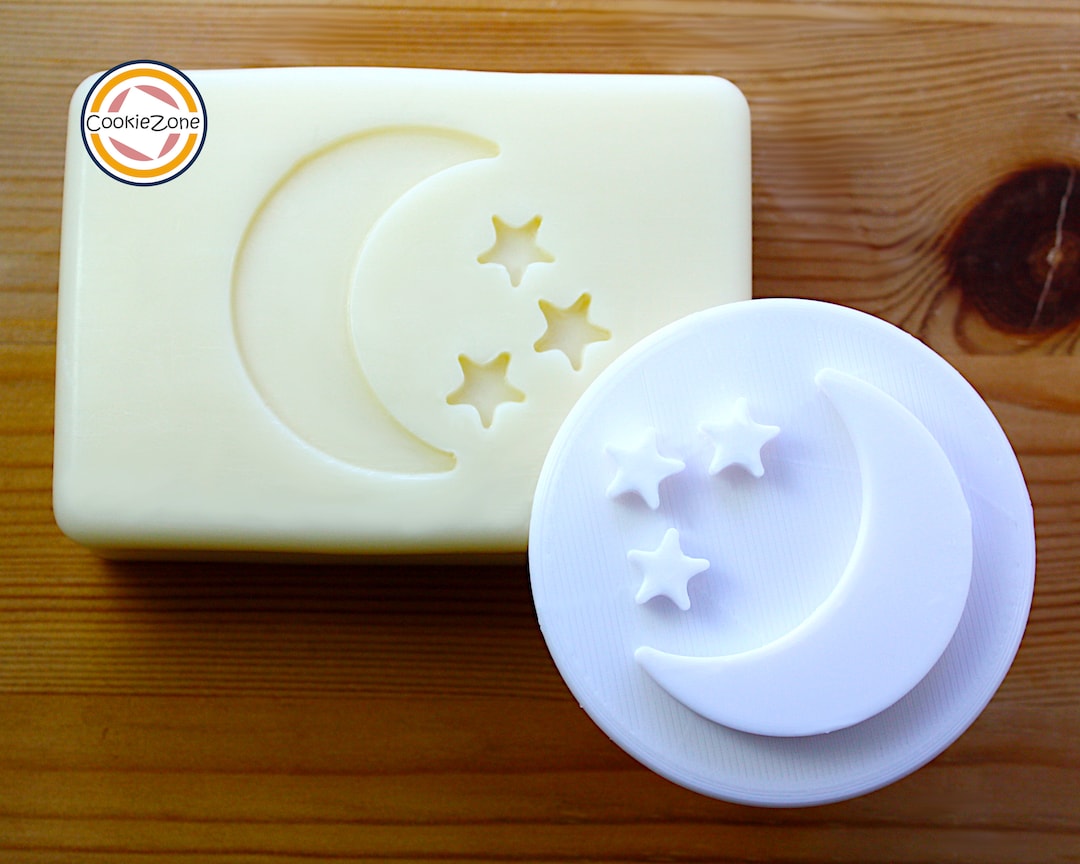 Moon & Stars Soap Stamp - Etsy