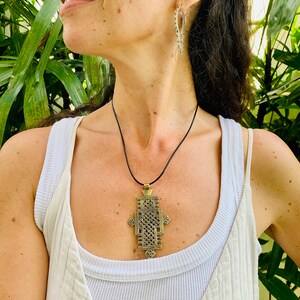 Ethiopian Cross Talisman Pendant, Handmade, Blessed and Activated for ...