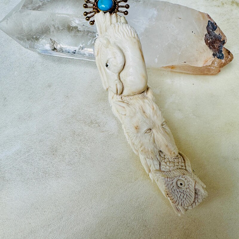 Hawk Totem - Etsy