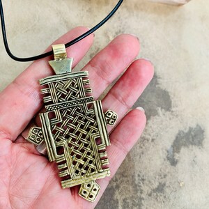 Ethiopian Cross Talisman Pendant, Handmade, Blessed and Activated for ...