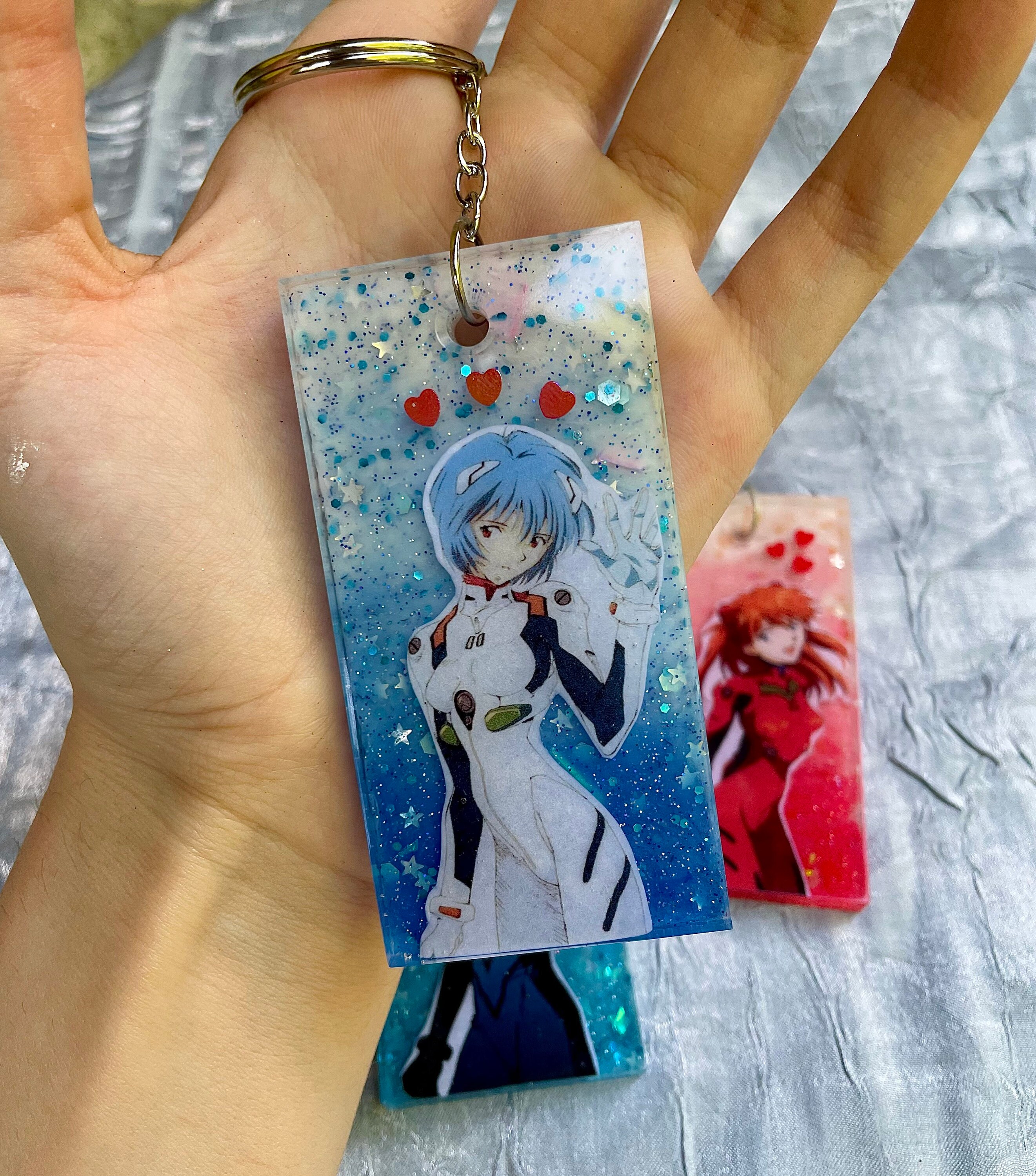 Neon Genesis Evangelion Keychains - Etsy