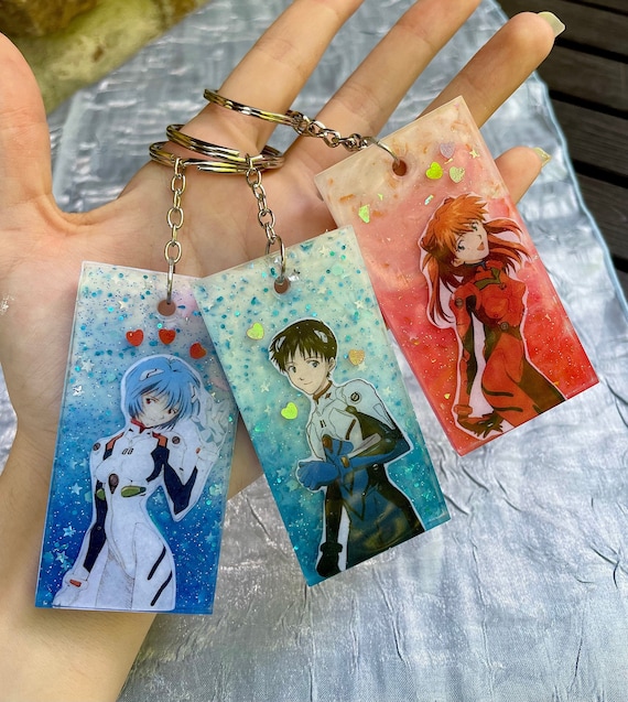 Neon Genesis Evangelion Keychains - Etsy