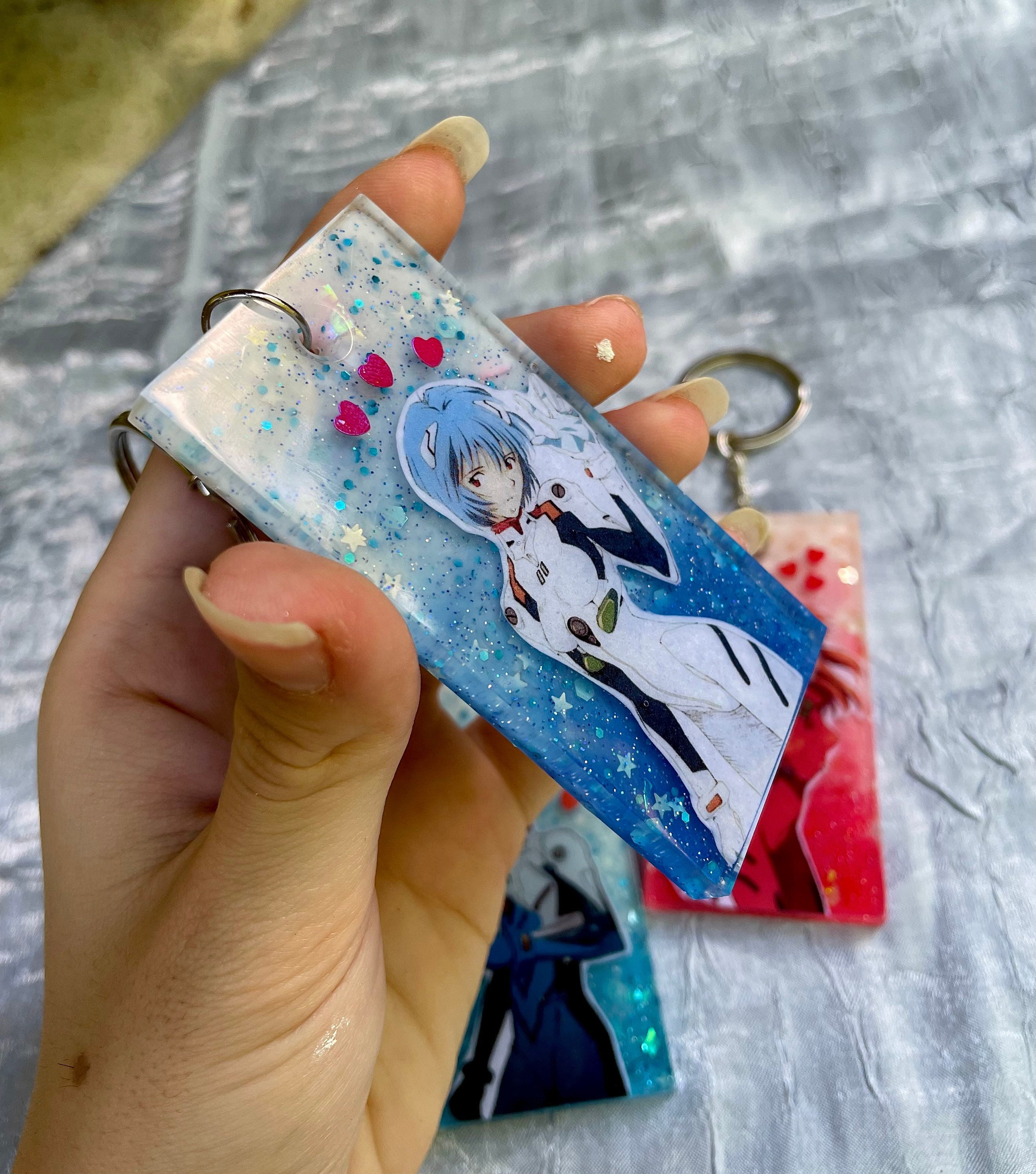 Neon Genesis Evangelion Keychains - Etsy