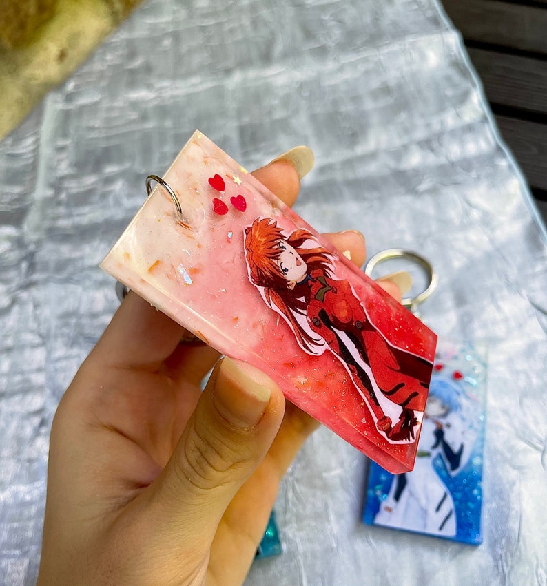 Neon Genesis Evangelion Keychains - Etsy