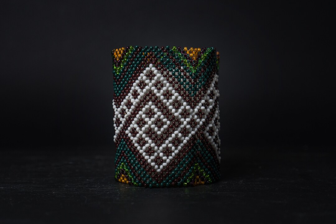 Yawanawa Beaded Ceremony Bracelet - Etsy