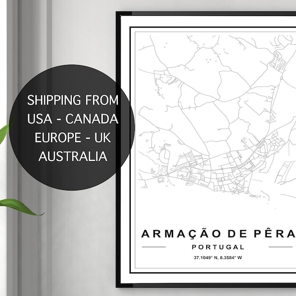 READING MAP PRINT, High Res Map, Map of Reading, Reading Map, Reading ...