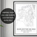 GORLESTON MAP PRINT, Map of Gorleston, Gorleston City Map, Gorleston ...