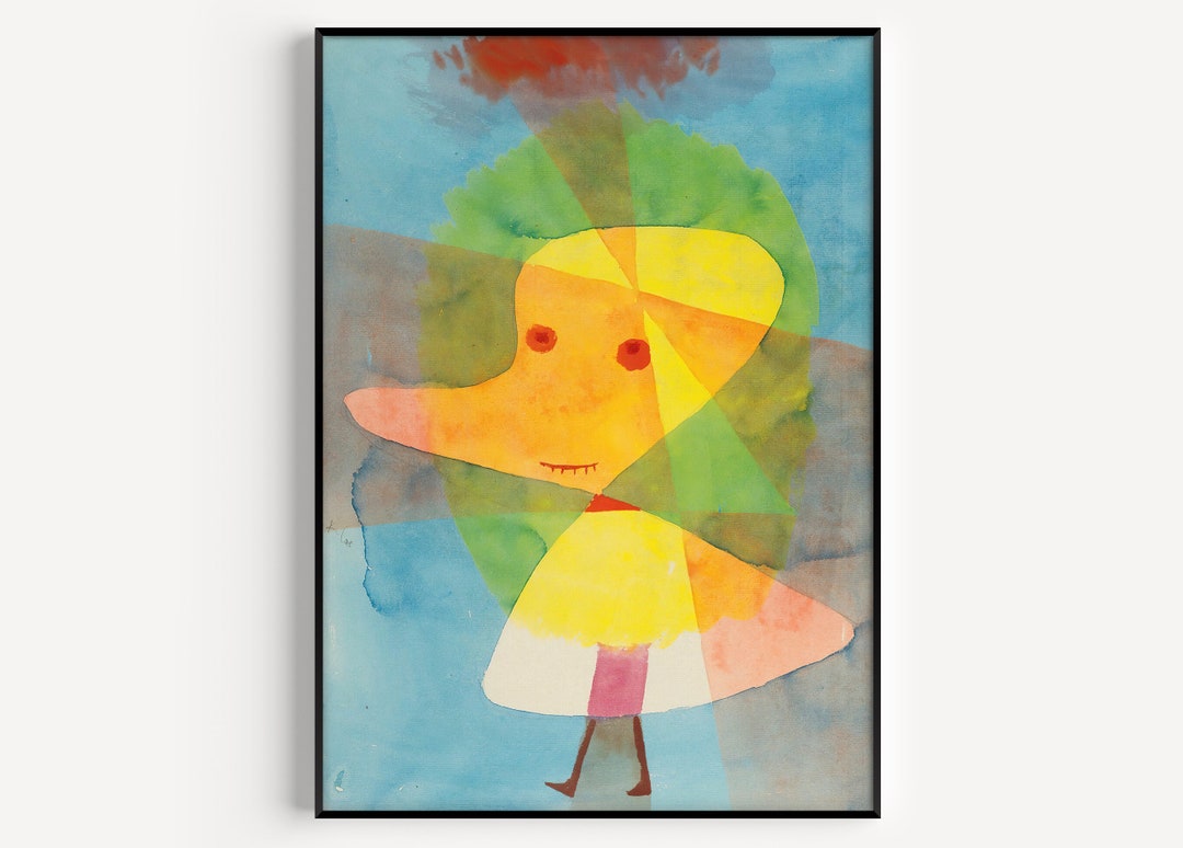 PAUL KLEE PRINT, Exhibition Poster, Klee Painting, Klee Art Print, Klee ...