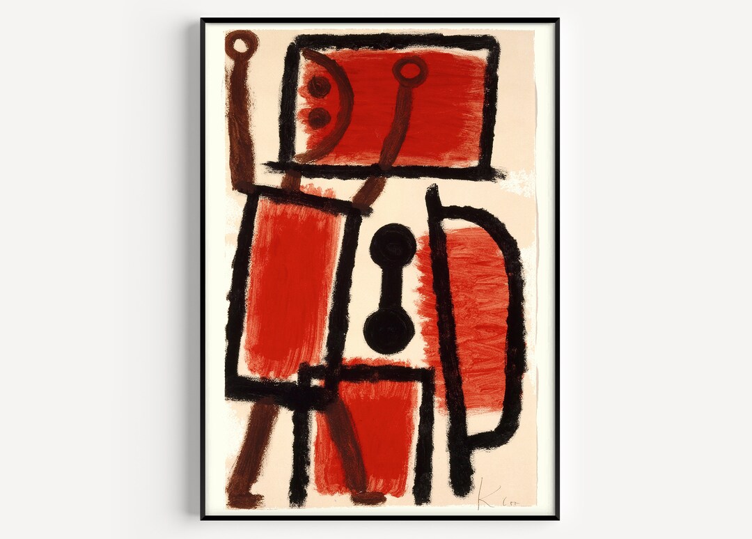 PAUL KLEE PRINT, Exhibition Poster, Klee Painting, Klee Art Print, Klee ...