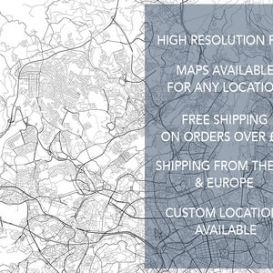 CAPE TOWN MAP, High Res Map, Map of Cape Town, Cape Town City Map, Cape ...