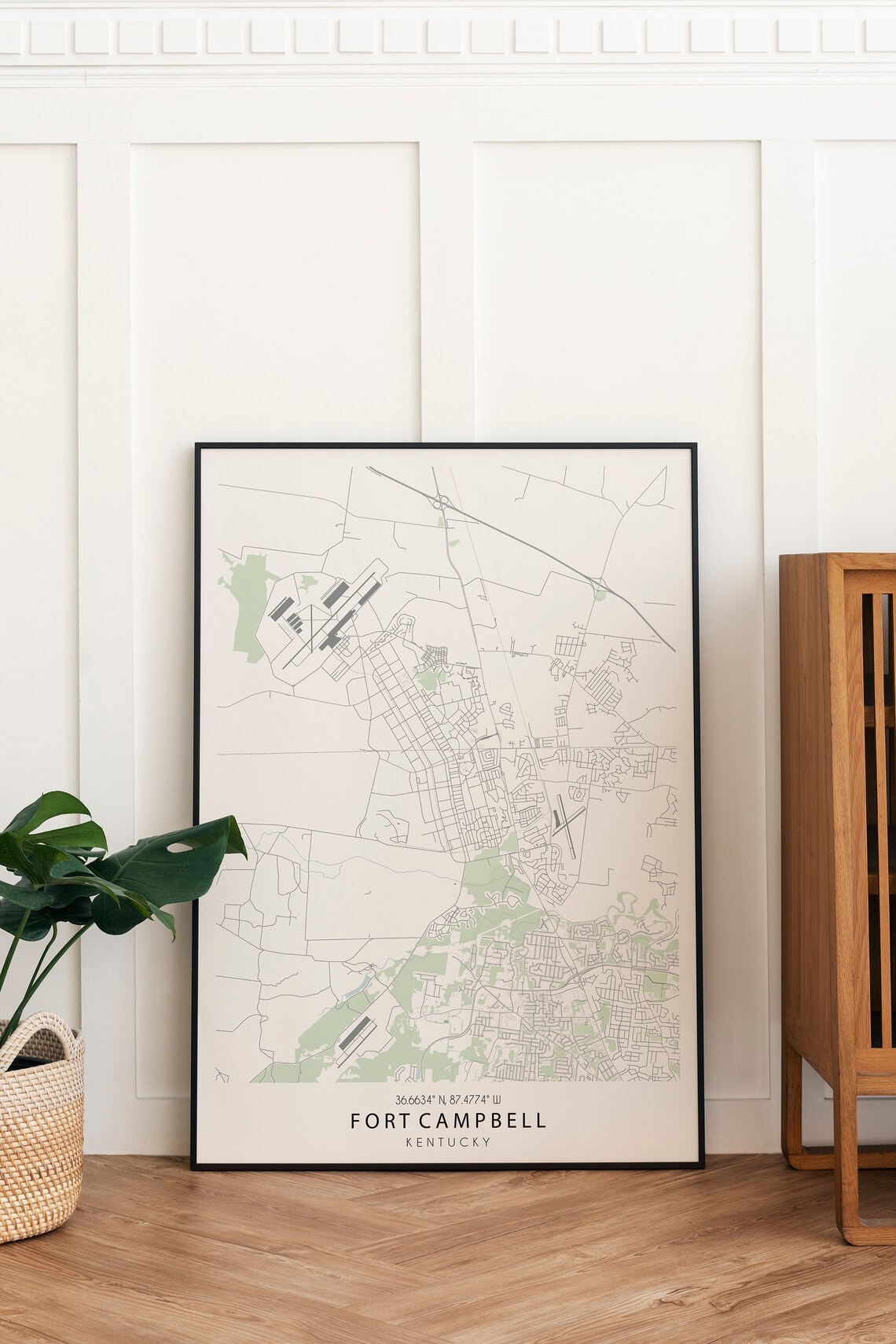 FORT CAMPBELL MAP, Map of Fort Campbell, Fort Campbell Base Map, Fort ...